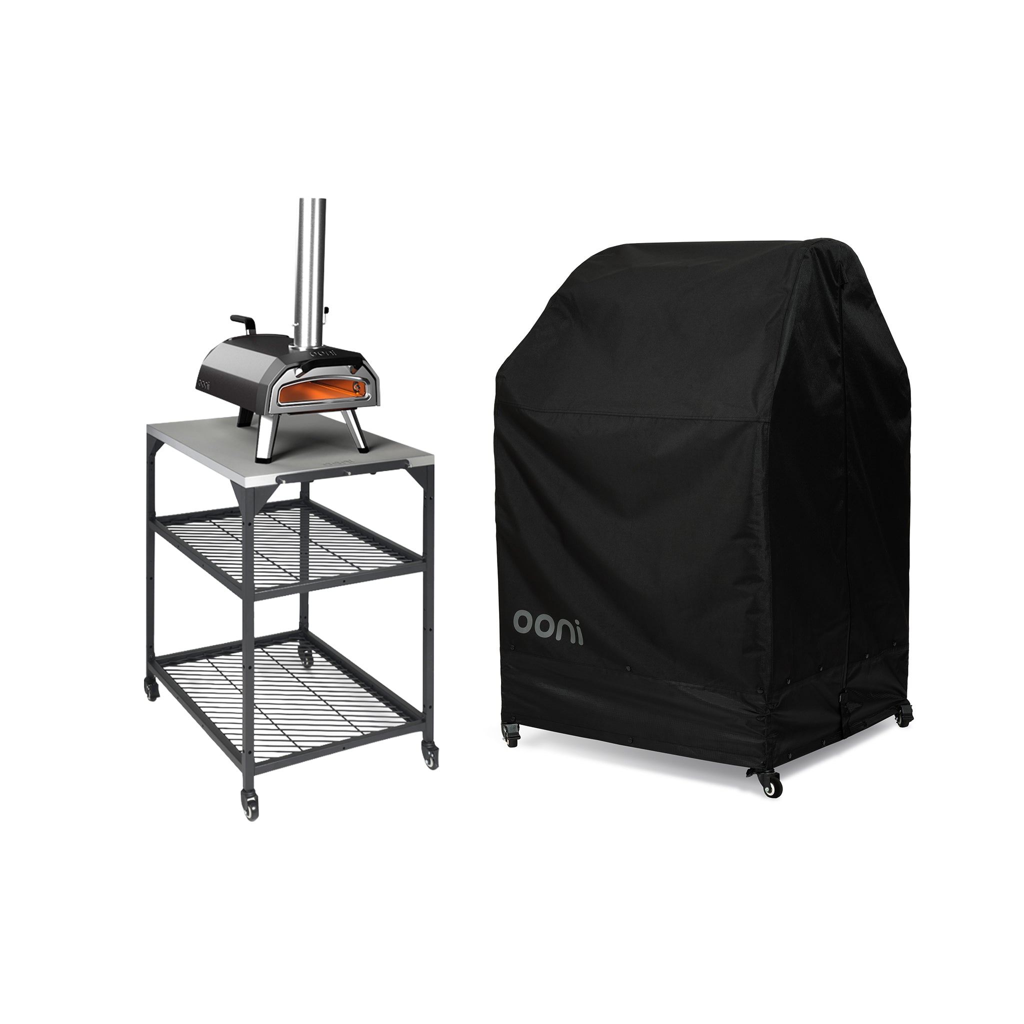 Pack table modulaire pour four à pizza Ooni avec housse – Taille moyen ...